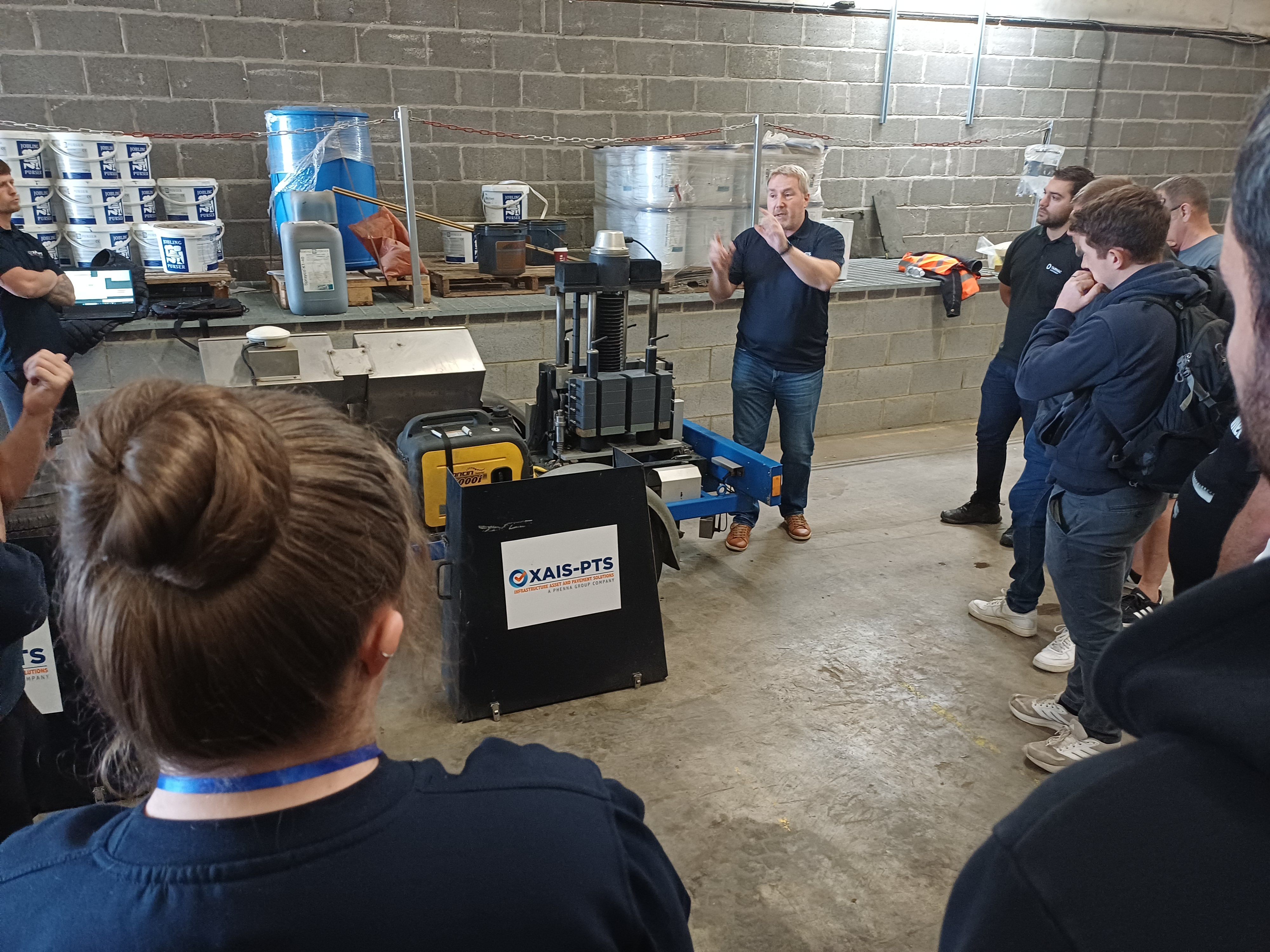 XAIS-PTS support the Newcastle University Asphalt Materials and Pavements course