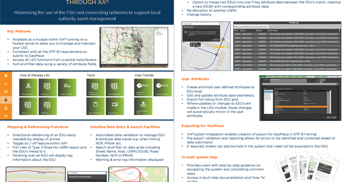 Managing your Local Street Gazetteer (LSG) through XA© | XAIS-PTS